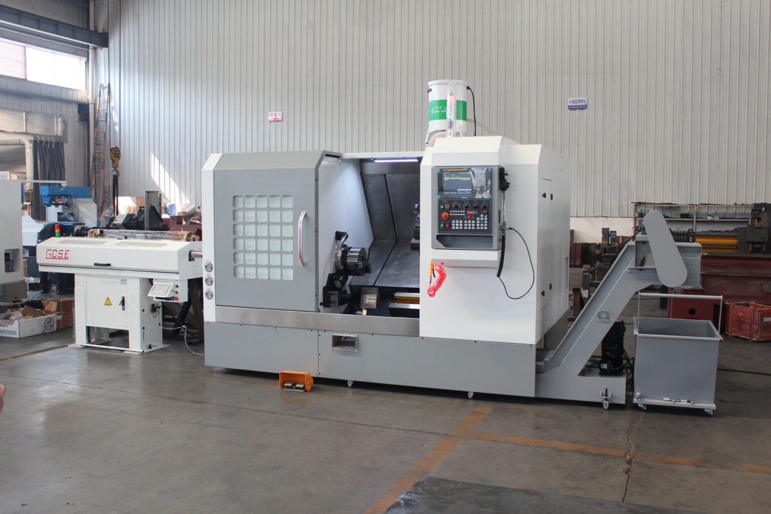 Advantages and application scenarios of inclined bed CNC lathes - TAIAN ...